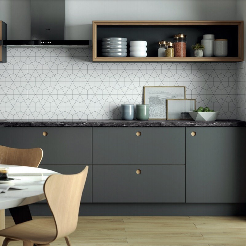 Geometry Alloy Splashback | Buy Online Fast Delivery