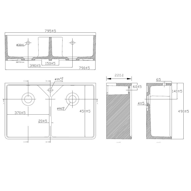 Dublin-Line-Drawing – Kitchen Worktops Online